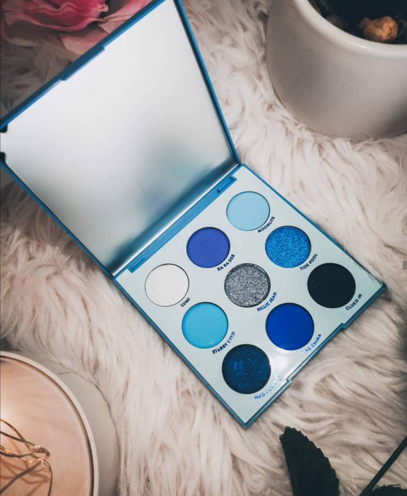 ColorPop Blue Moon Palette| Review & Swatches - Zig Zac Mania